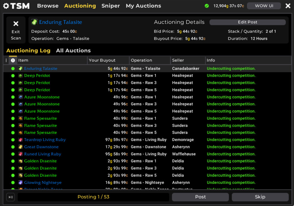 TBC Classic Gold - Bitt's Guides