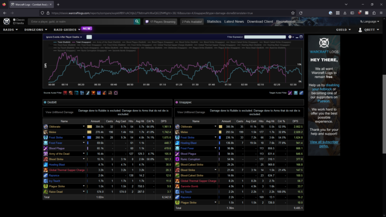 Warcraft Logs Tutorial - Bitt's Guides - WotLK Classic