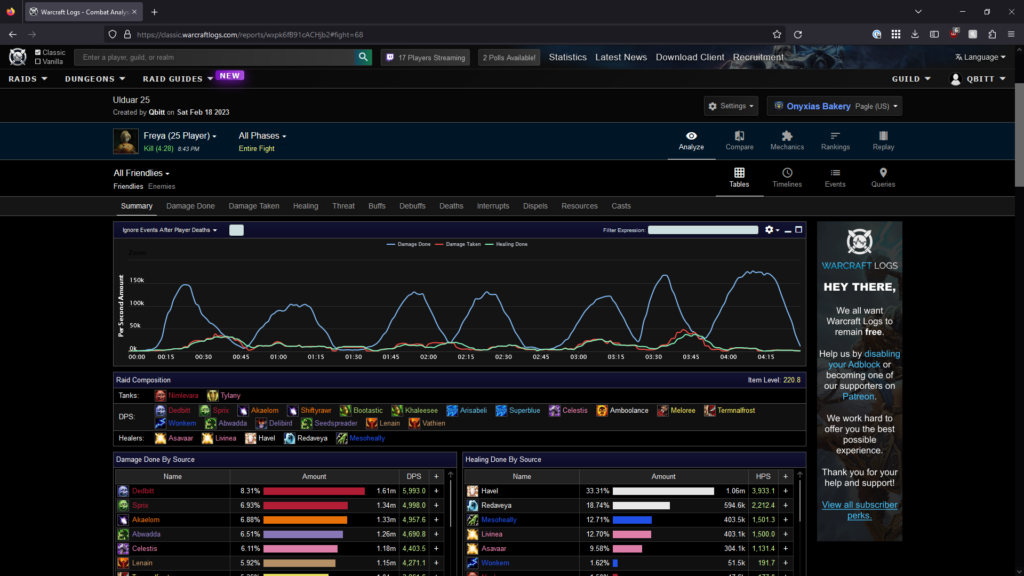 Warcraft Logs Tutorial - Bitt's Guides - WotLK Classic